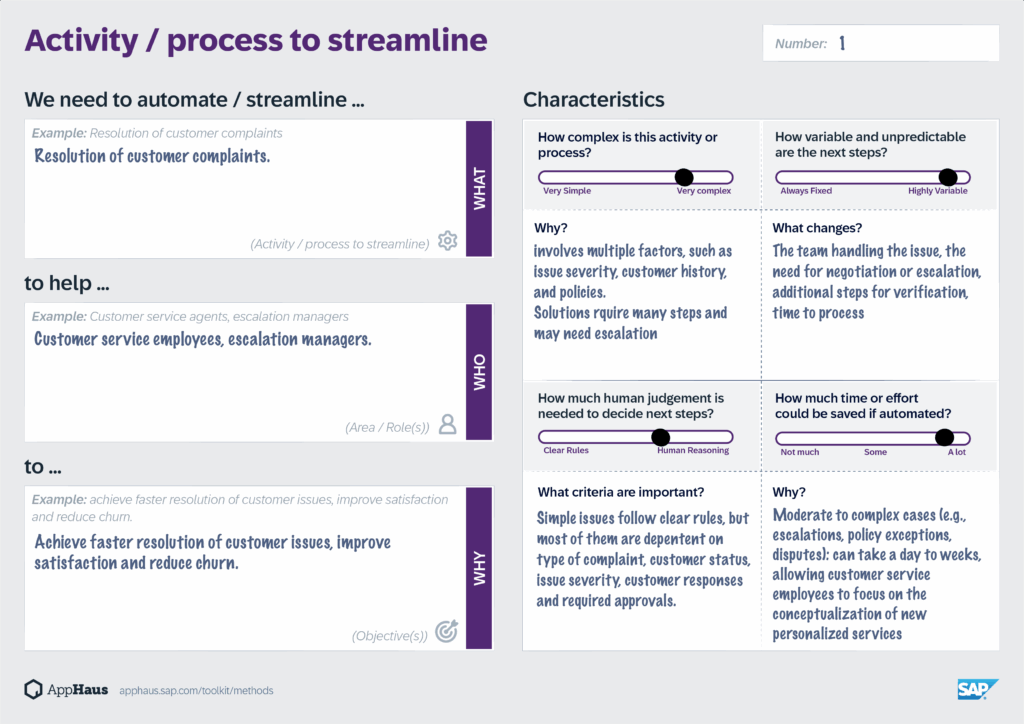 SAP AppHaus • Joule Agent Discovery Workshop – Identify high-value agentic use cases